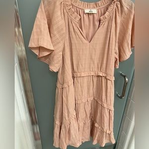 entro | Dresses | New Blush Pink Layered Flowy Dress | Poshmark